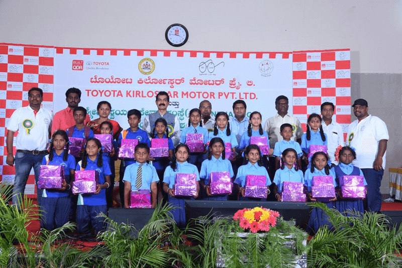 Toyota Kirloskar Motor [TKM] contributes to achieve Open Defecation ...