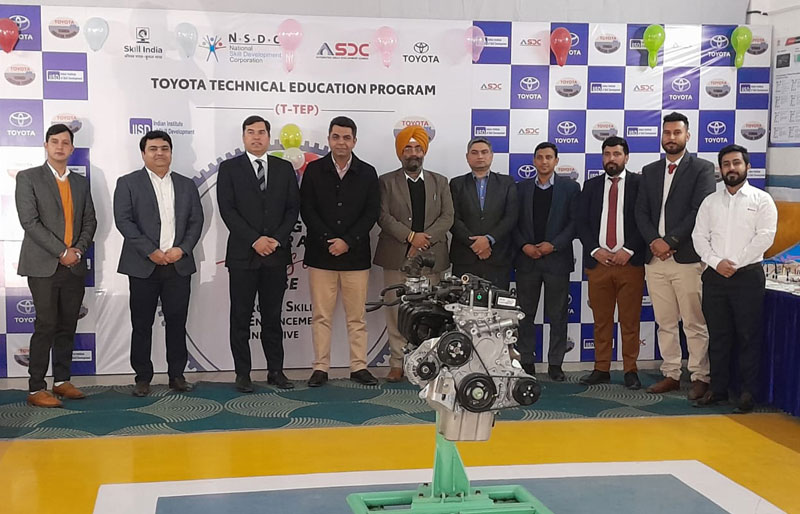 Toyota Kirloskar Motor, Automotive Skill Development Council(ASDC) and ...