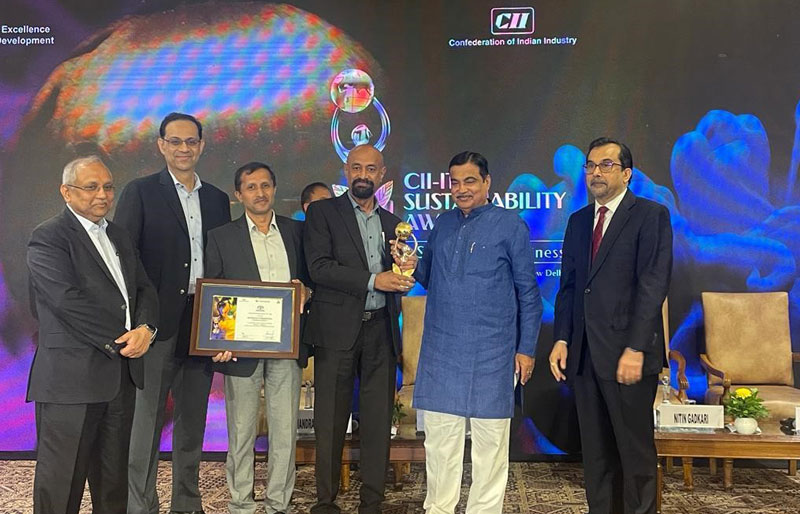 Toyota Kirloskar Motor honoured with CII-ITC Sustainability Awards 2022 for ‘Excellence in ...