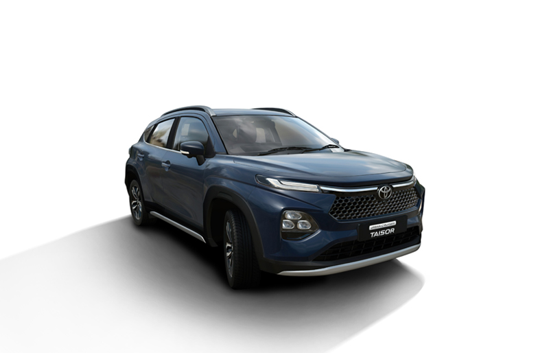 Toyota Urban Cruiser Taisor Now Available in Bold New Bluish Black ...