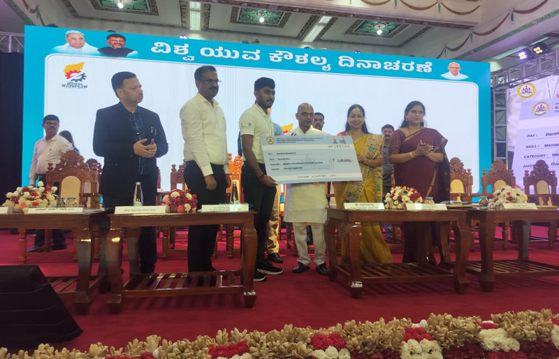Government of Karnataka Recognizes WorldSkills 2024 Winners from Toyota ...